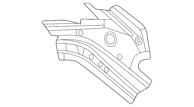 2016-2020 Toyota Mirai Upper Reinforced 61626-62010 | Toyota Parts Center