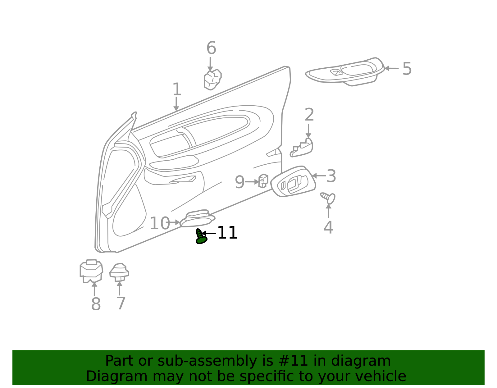 2006-2007 Chevrolet Monte Carlo Multi-Purpose Bolt 11561728 GM ...