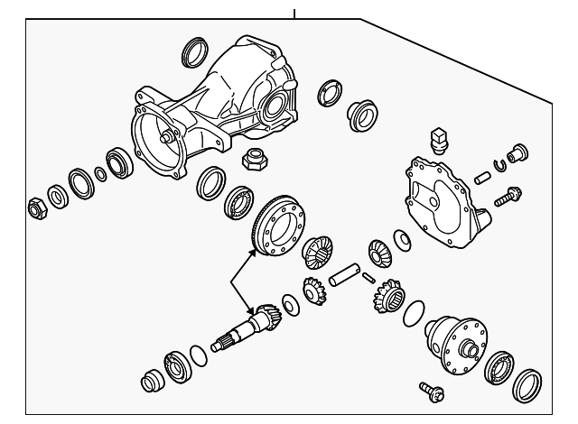 2010-2012 Hyundai Santa Fe Differential Assembly 53000-3B400 | OEM ...