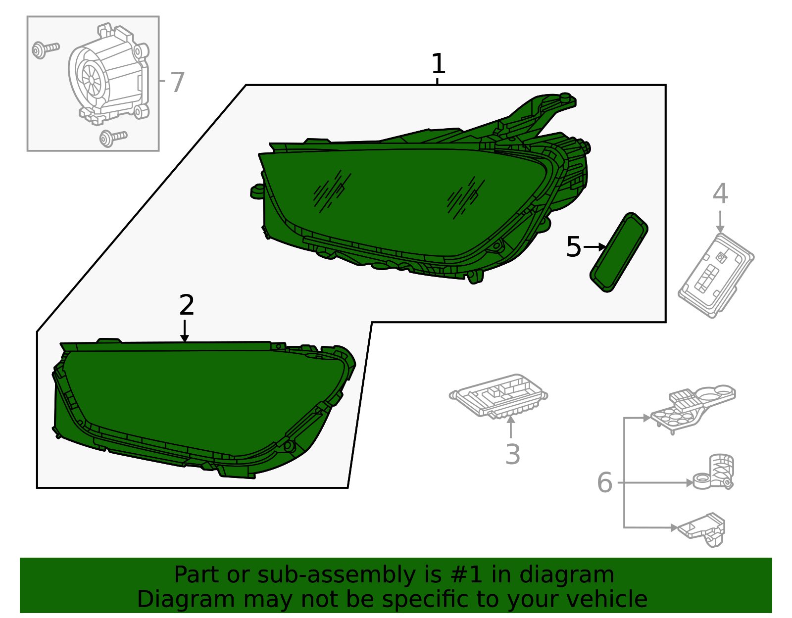 167-906-47-11 - Headlamp Assembly 2020-2023 Mercedes-Benz | Mercedes-Benz Premier Parts