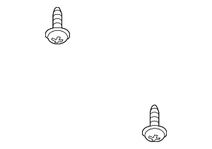 8W0-805-121 - Front Shield Pin 2008-2025 Audi | Euro Parts 4 Less