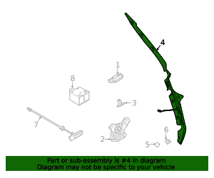 2021-2025 Nissan Rogue Pinch Sensor 90569-6RR0A | Bill Kay Nissan Parts