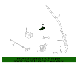 90502-6RR2A | Genuine Nissan Factory Trunk Lock Actuator Motor # 90502 ...