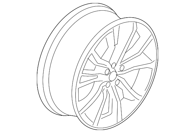 2016-2019 Ford Flex | Wheel, Alloy | GA8Z-1007-A | Walls' Ford Parts