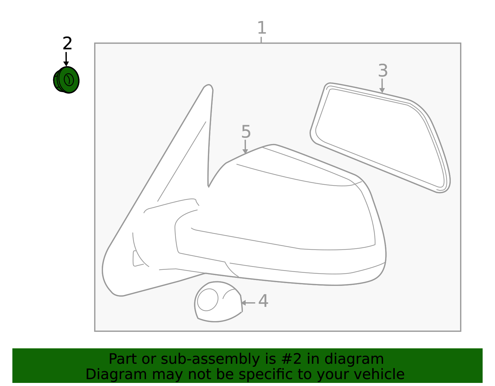 Genuine Official Toyota Mirror Assembly Nut part# 90080-18071 for ...