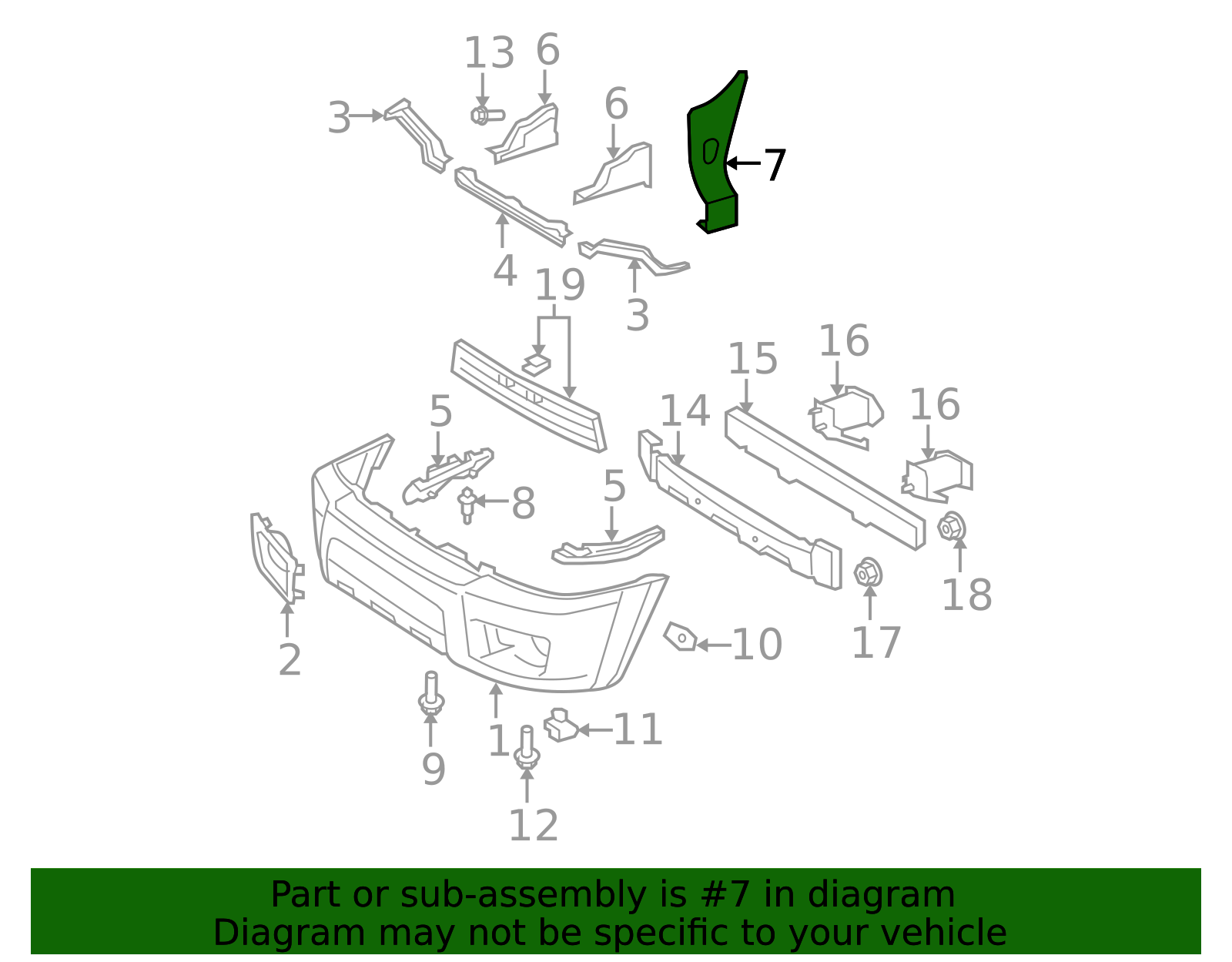 Radiator Air Deflector - OEM Engine Cooling Channel | AutoNation Parts
