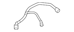 2016-2025 Chevrolet Positive Crankcase Ventilation (PCV) Tube 12673862 ...