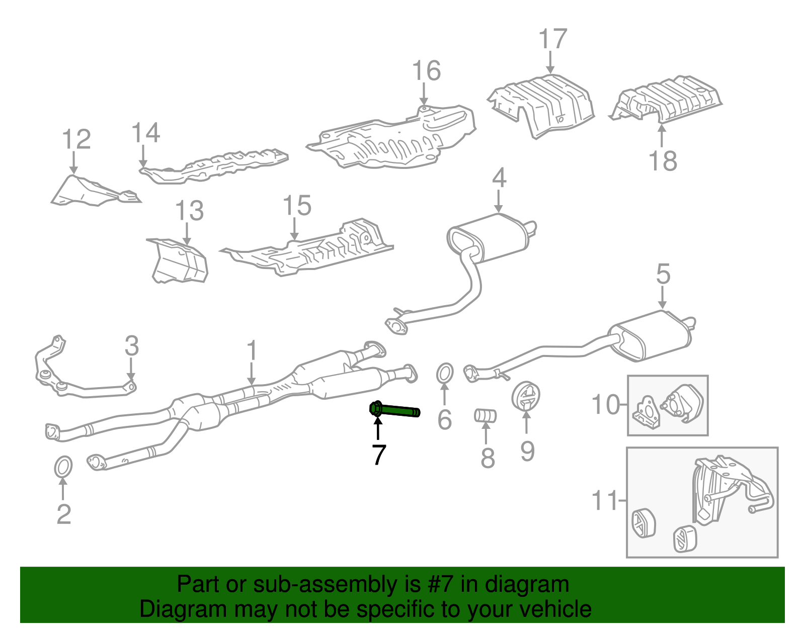 90901-05026 - Exhaust Bolt For 2006-2021 Lexus | Lexus OE Parts