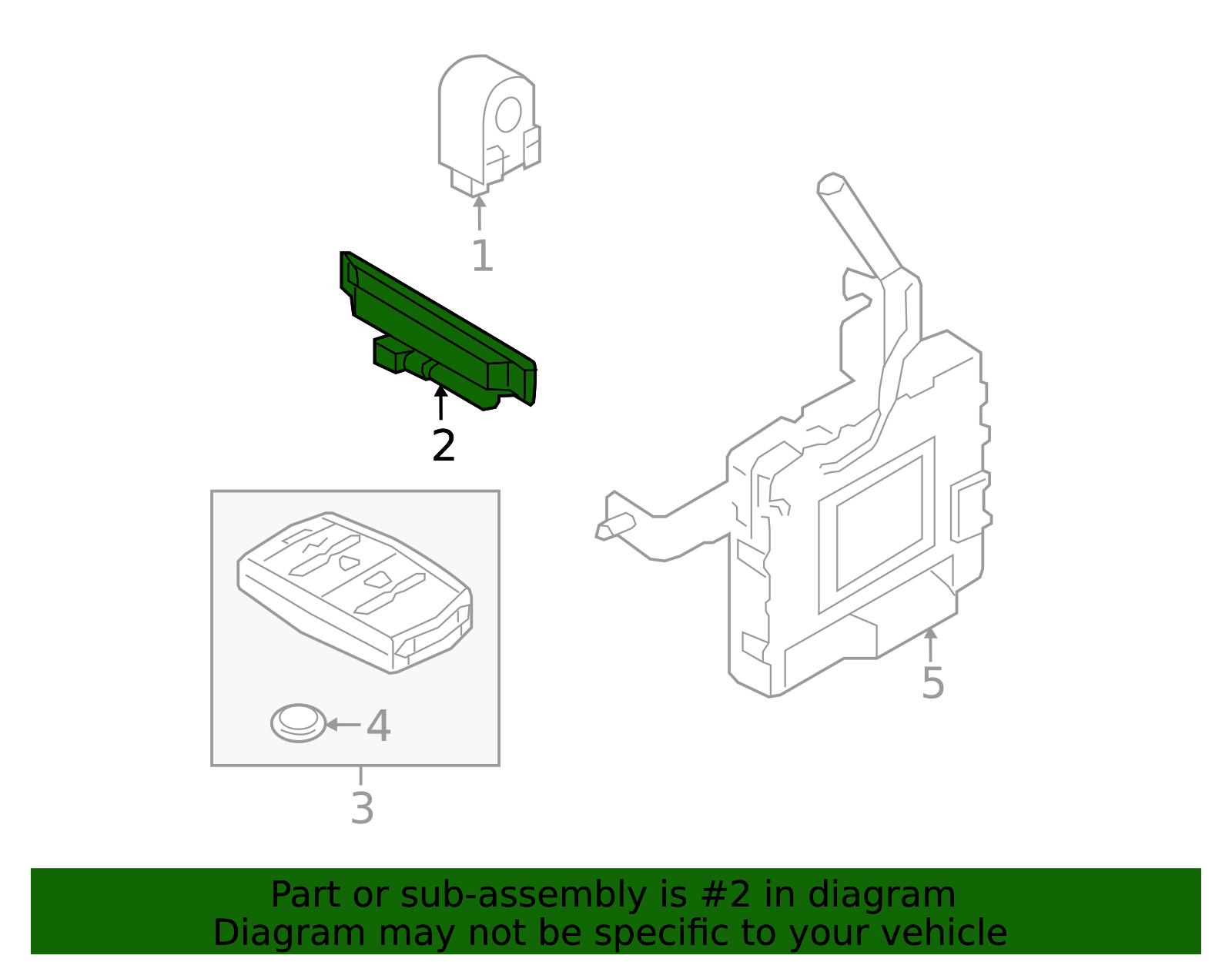 95460g8300 - Hyundai Keyless Entry Antenna 2021-2025 Hyundai ...