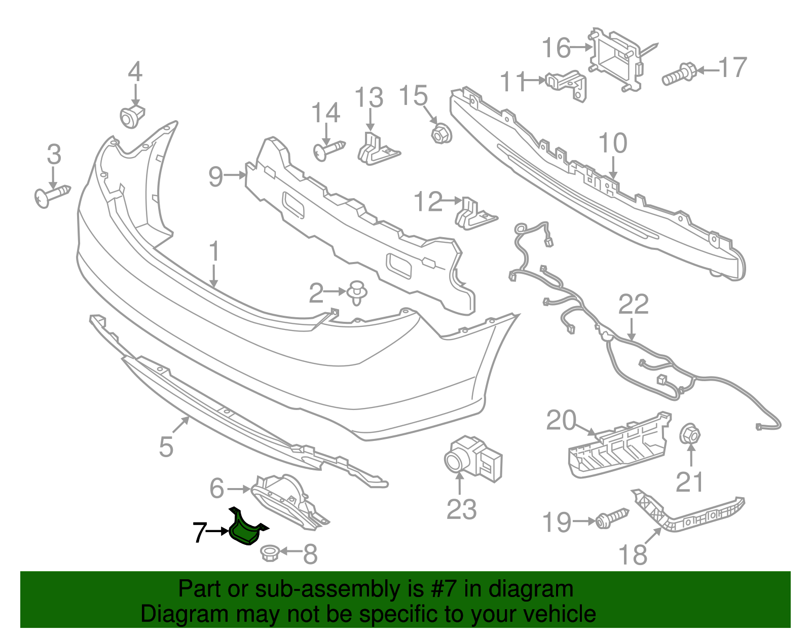 Hyundai - 86672-3V500 - Trim Ring Cover - 2015-2017 Hyundai Azera | OEM ...