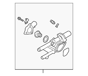 Hyundai - 25600-2GTA0 - Thermostat Unit - 2015-2020 Hyundai | OEM ...