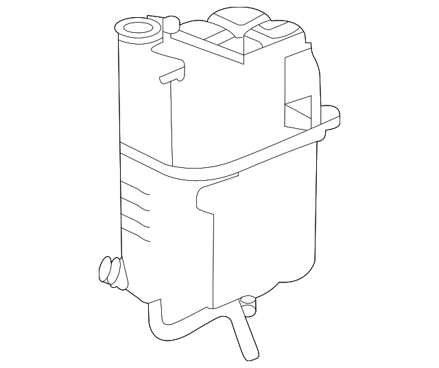 2020-2023 GM (Replaces 84622147) Radiator Surge Tank 85639732 GM ...