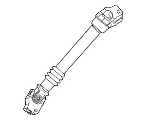 32306886555 - 2007-2015 BMW Lower Shaft (32-30-6-886-555) | BMW of ...