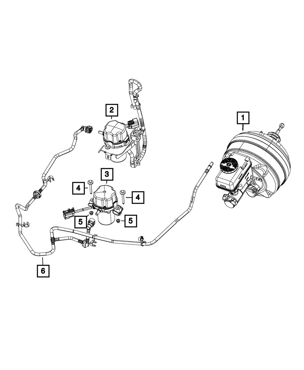 2018-2026 Jeep Wrangler Vacuum Primary Pump 68338787AC | My Mopar Parts