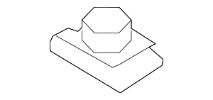 B455-56-135 - Bumper Cover Nut 1992-2023 Mazda | Mazda-Parts