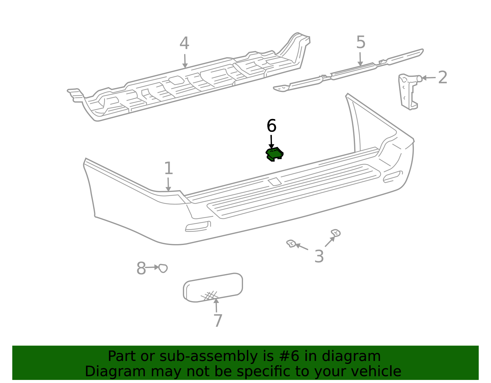 Genuine Official Toyota Access Cover part# 61875-60020-D0 for 1998-2007 ...