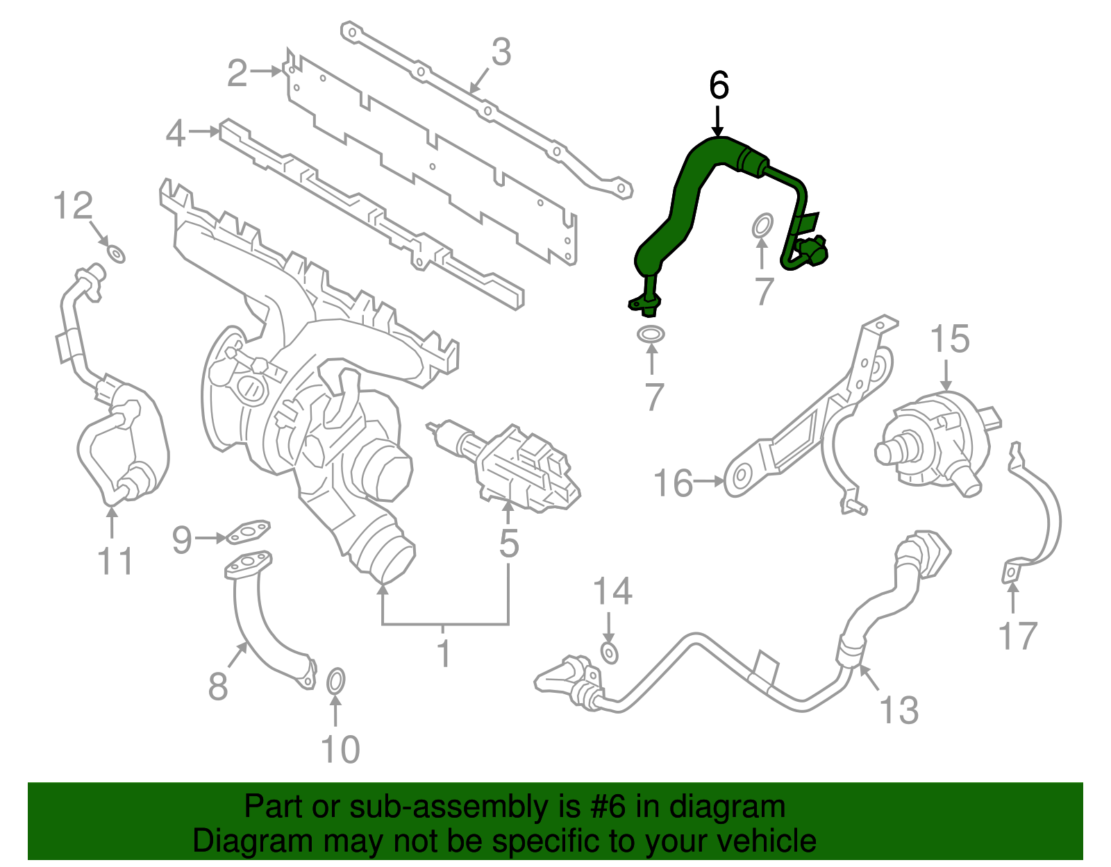 11428487371 - 2016-2021 BMW Oil Inlet Tube (11-42-8-487-371) | BMW of ...