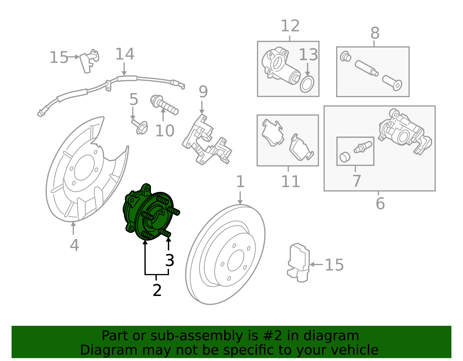 Wheel Hub Assembly - OEM Ride Stability Component | AutoNation Parts