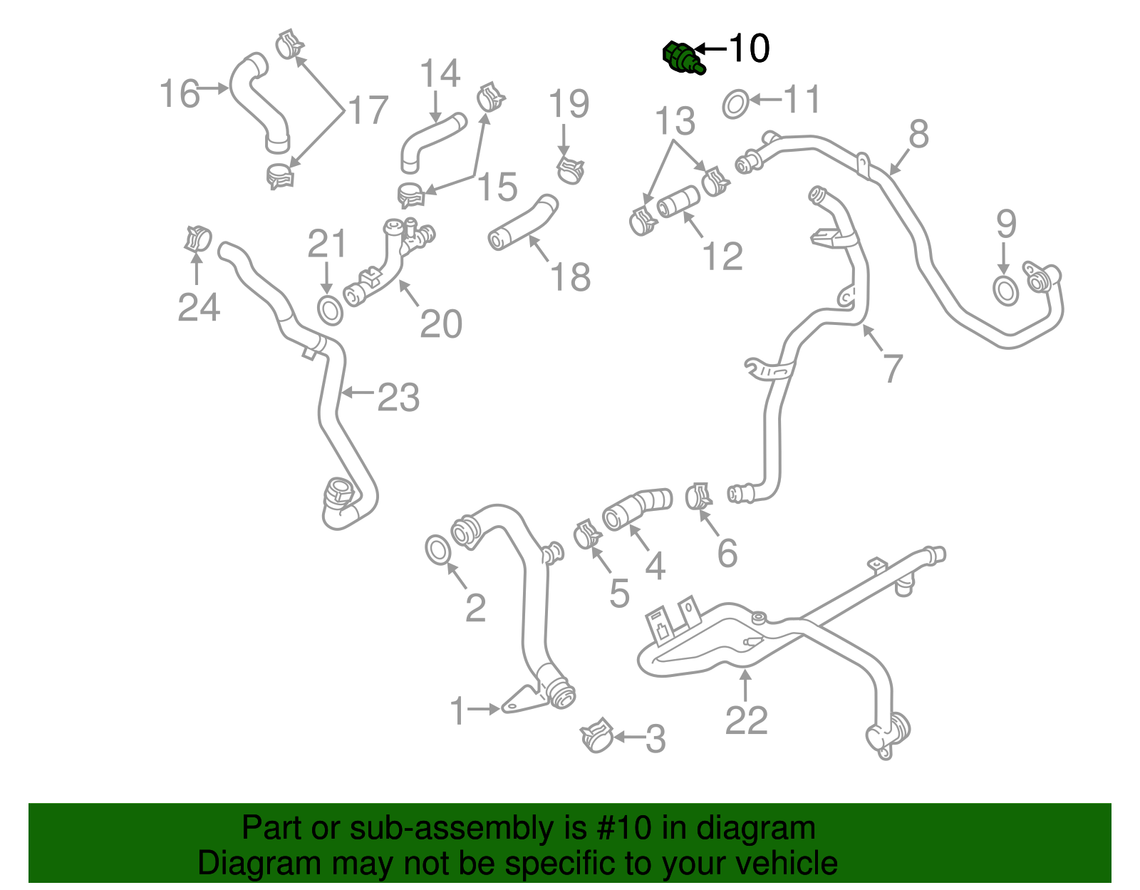 059-919-523-F - Audi Temp Sensor 2009-2023 Audi | Performance Auto Parts