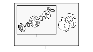2022-2025 Mazda Compressor Assembly BHAA-61-450 | RealMazdaParts.com
