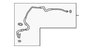 BDTS-61-46XA - A/C Refrigerant Liquid Hose 2019-2025 Mazda | Mazda ...