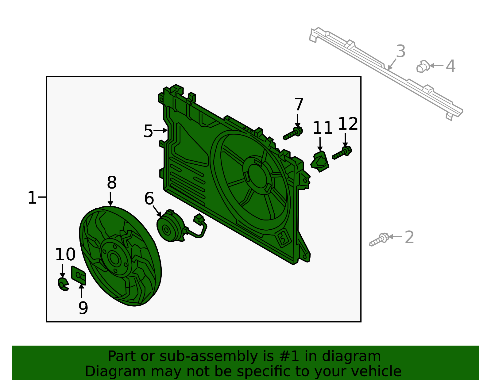 PAF2-15-025 - Fan Assembly 2019-2025 Mazda 3 | Mazda Parts Connect
