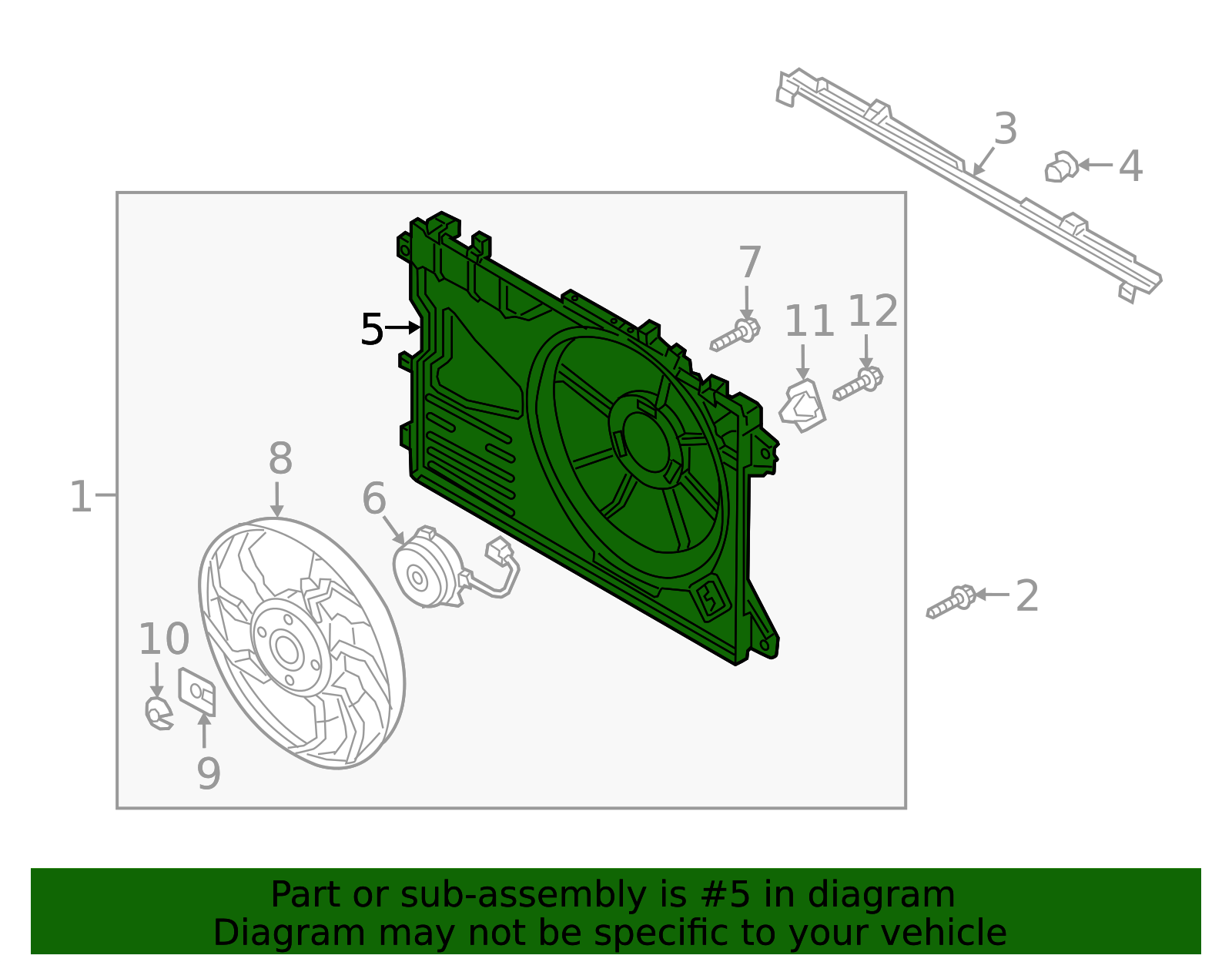 2019-2024 Mazda 3 Fan Shroud PAF2-15-210 | OEM Parts Online