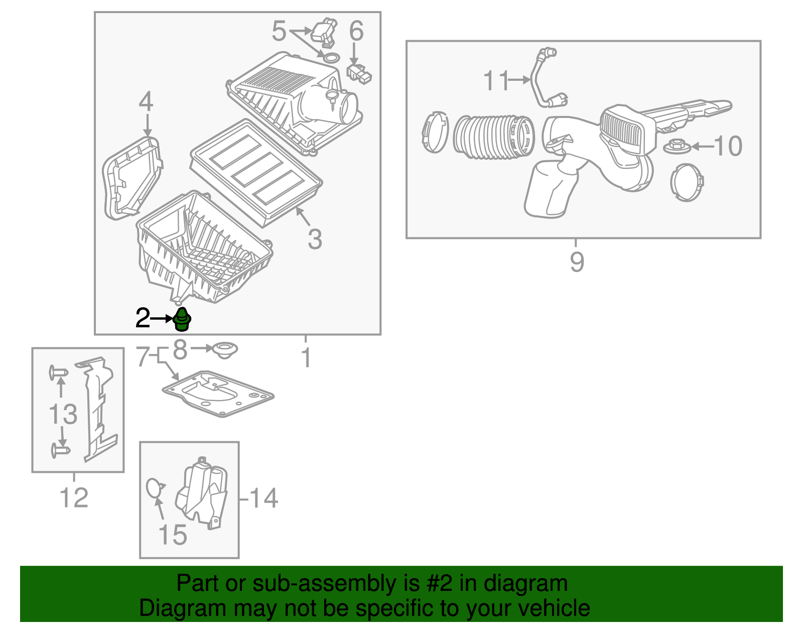 2014-2020 GM Air Cleaner Fastener 22845991 | OEM Parts Online