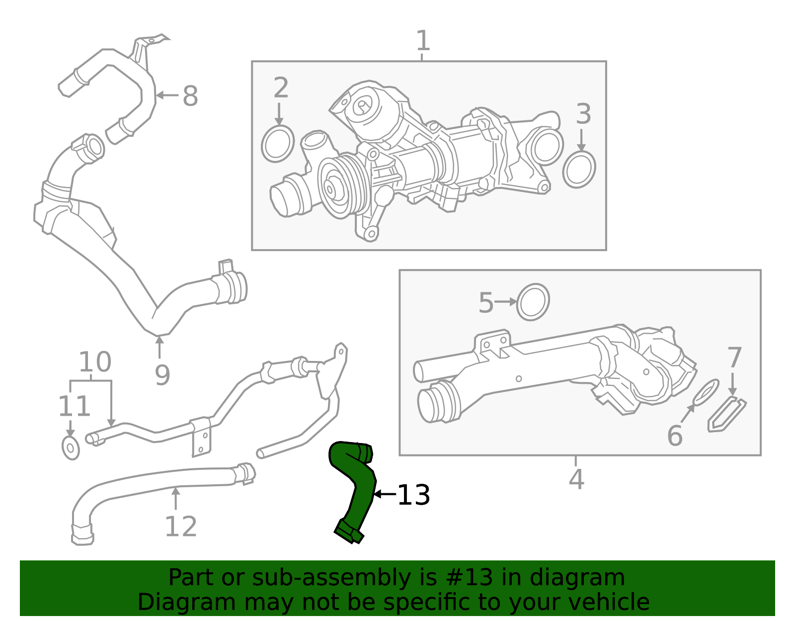 21308-HG00A - Lower Hose 2016-2019 INFINITI | Official INFINITI Parts Store