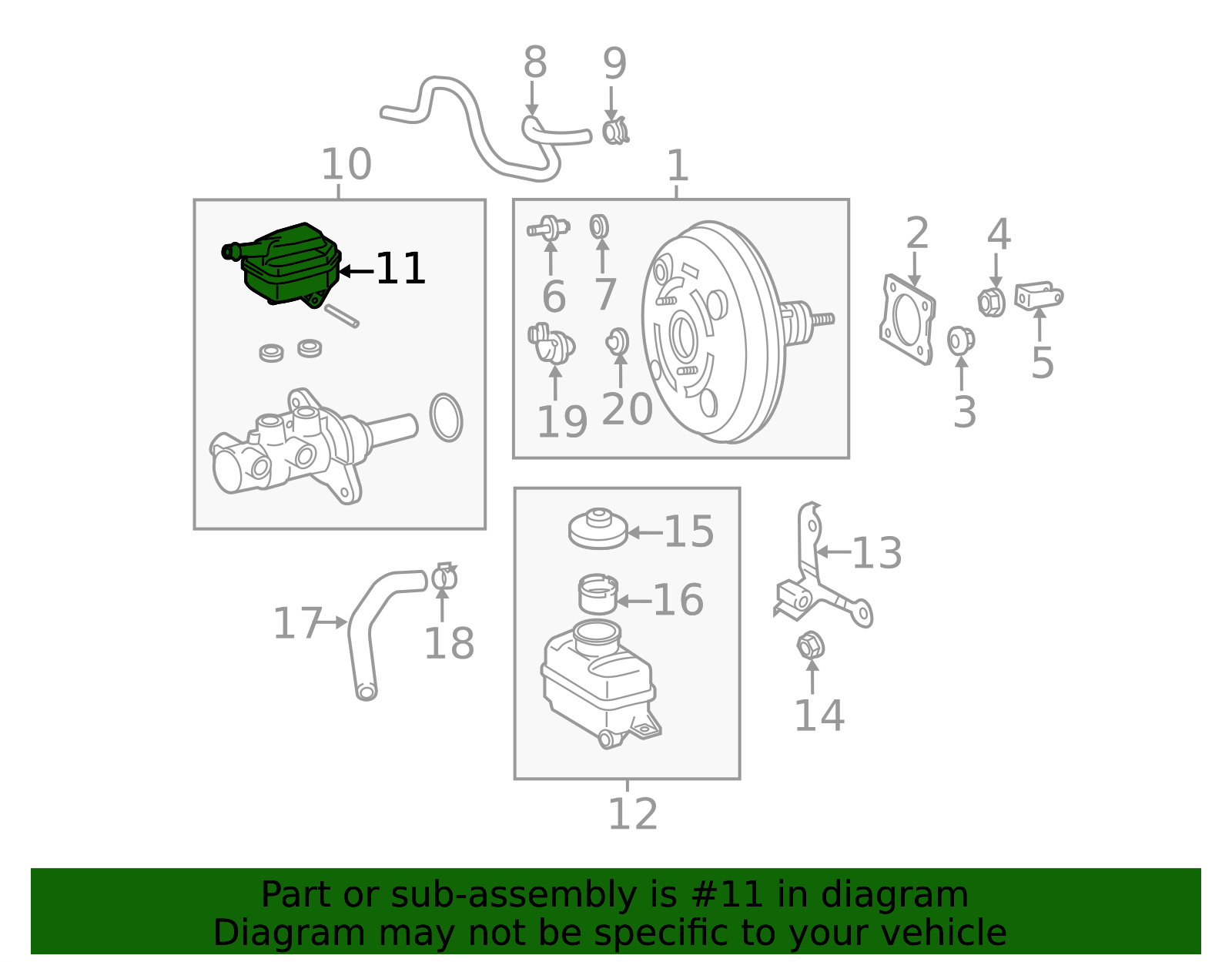47220-48200 - High-Quality Brake Master Cylinder Reservoir for ...