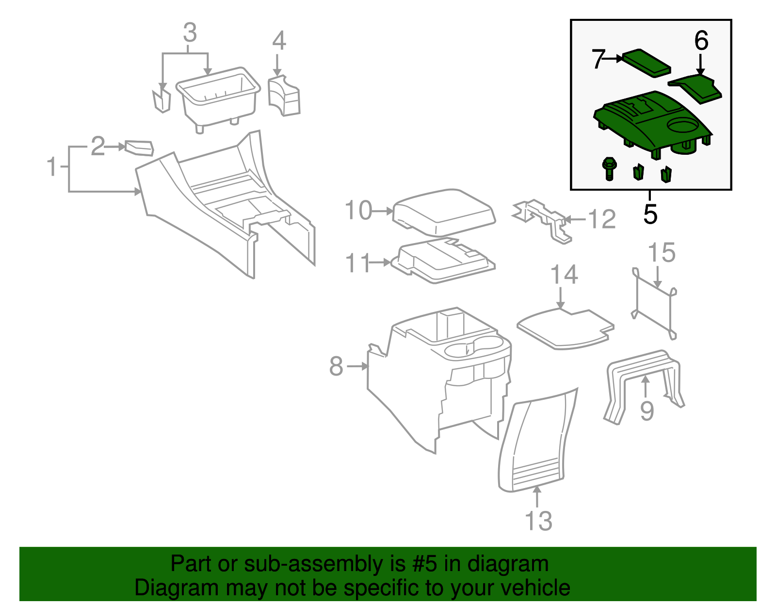 58805-AD010 - Shift Indicator - 2005-2015 Toyota Tacoma | Lithia Toyota ...