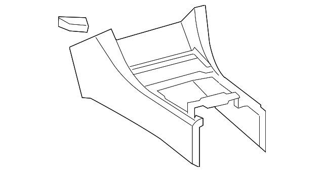 58811-AD010-B1 - Front Console - 2012-2015 Toyota Tacoma | OEM Genuine ...
