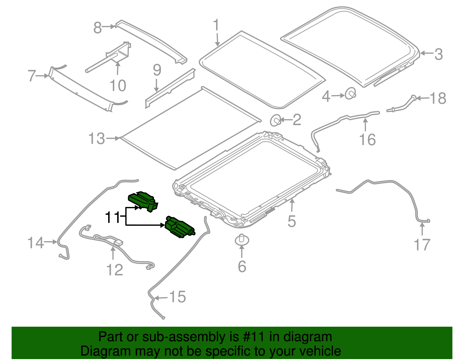 2017-2019 Ford Escape | Motor | CJ5Z-15790-C | Walls' Ford Parts