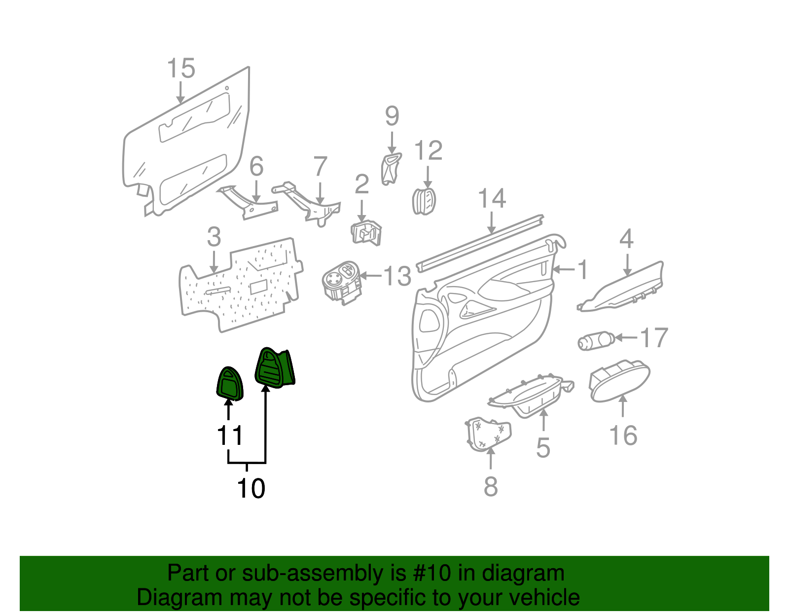 2004-2006 Pontiac GTO Defroster Grille 92047909 | Capital Chevy Parts