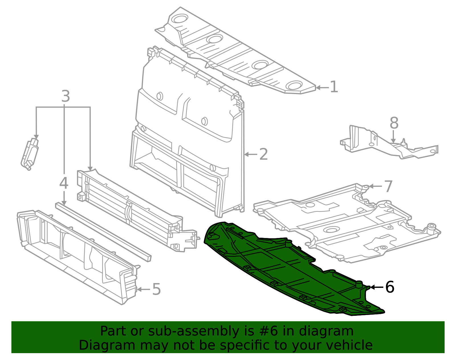 5144142210 - 2023-2024 Subaru Solterra - Under Cover | Subaru Parts HQ