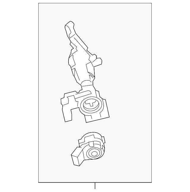 2019-2023 Ford Ranger | Column Housing | KB3Z-3511-B | Walls' Ford Parts