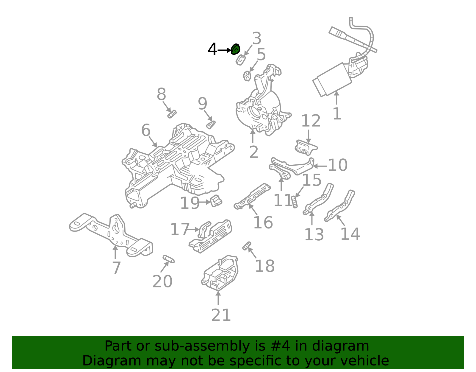1990-2025 Ford | Retainer Spring Upper Retainer | FODZ-3C610-A | Walls ...
