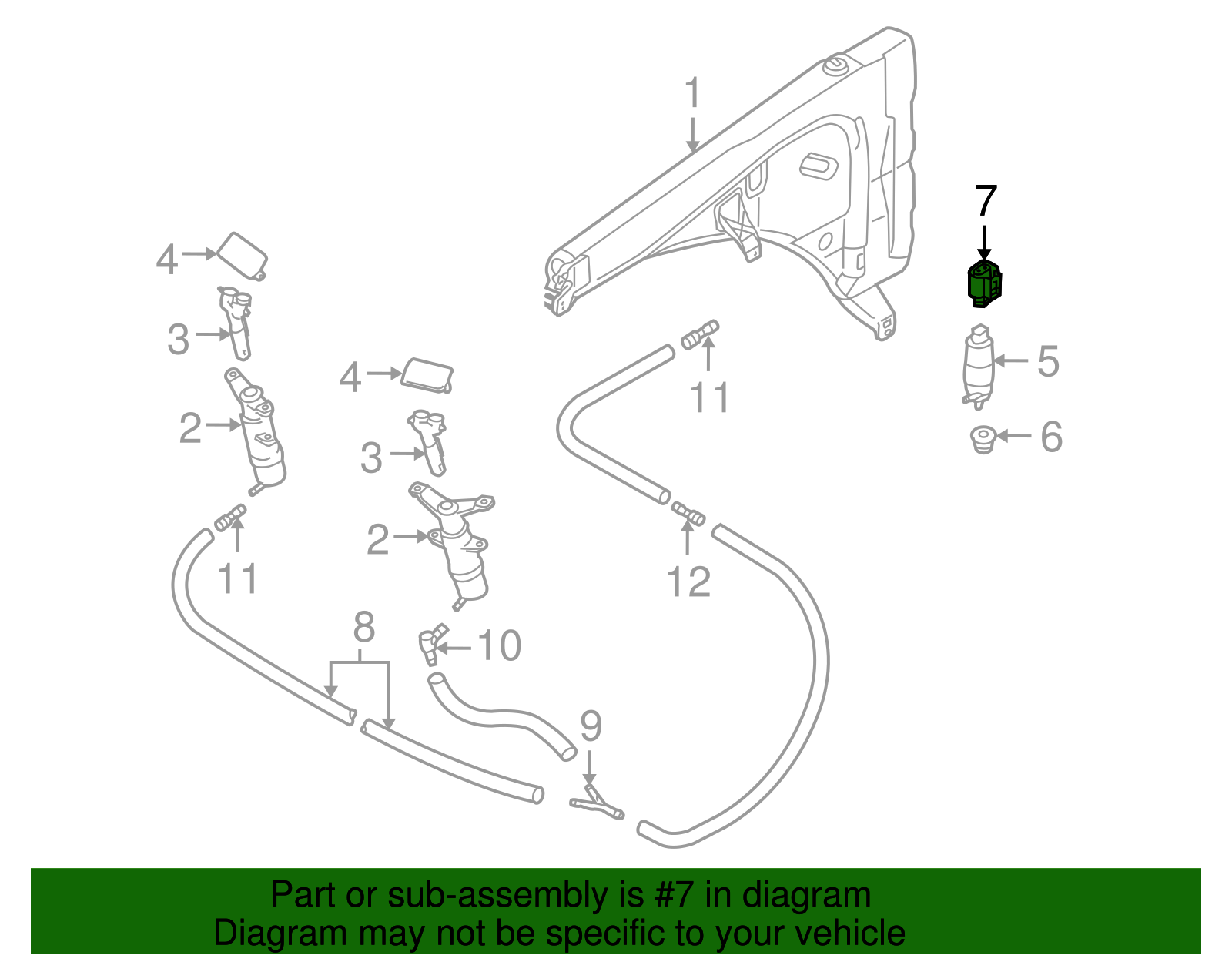 2004-2010 Volkswagen Touareg Terminal 1J0-973-722-A | OEM Parts Online
