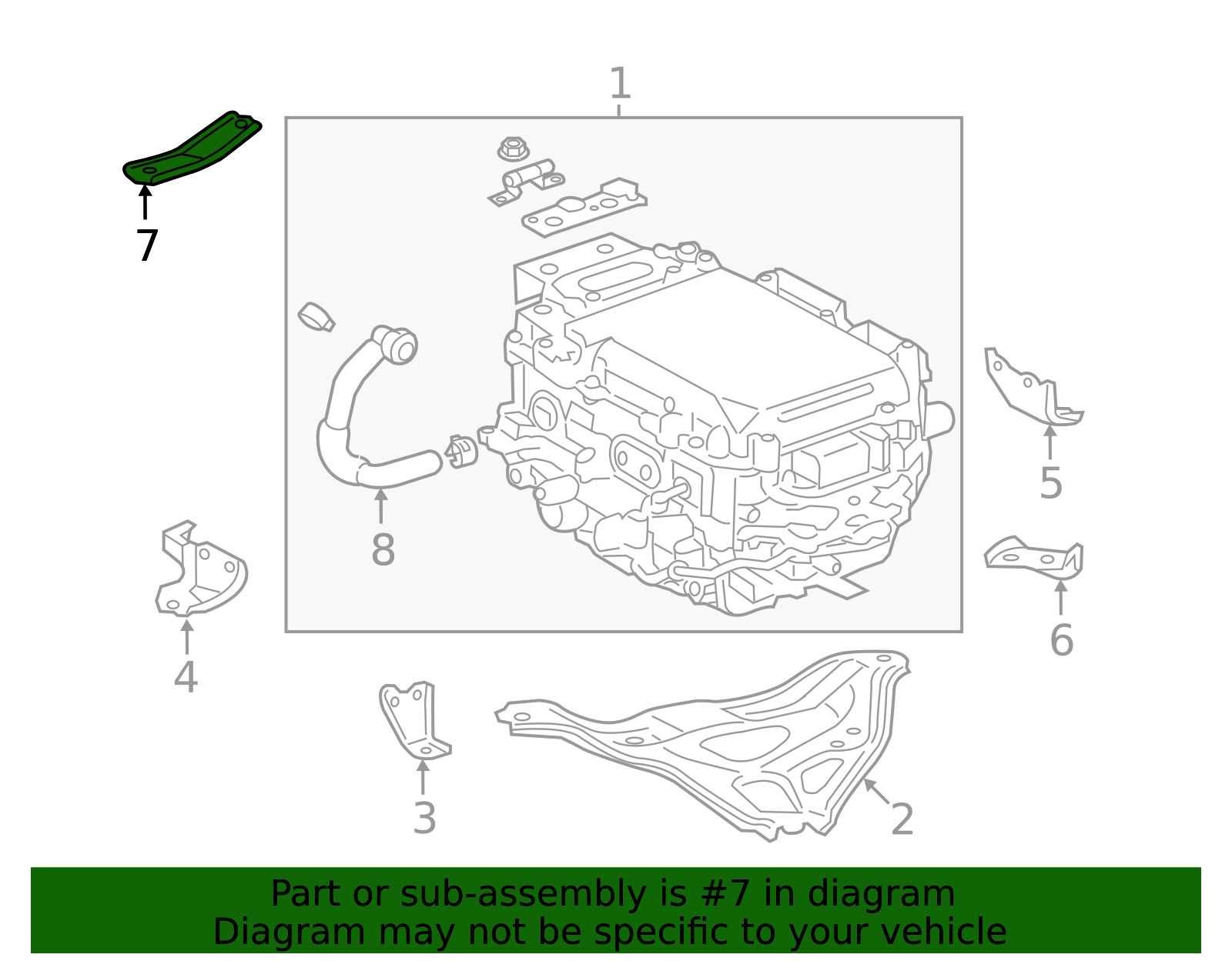 Genuine Official Toyota Bracket part# G9017-06010 for 2012-2018 Toyota ...