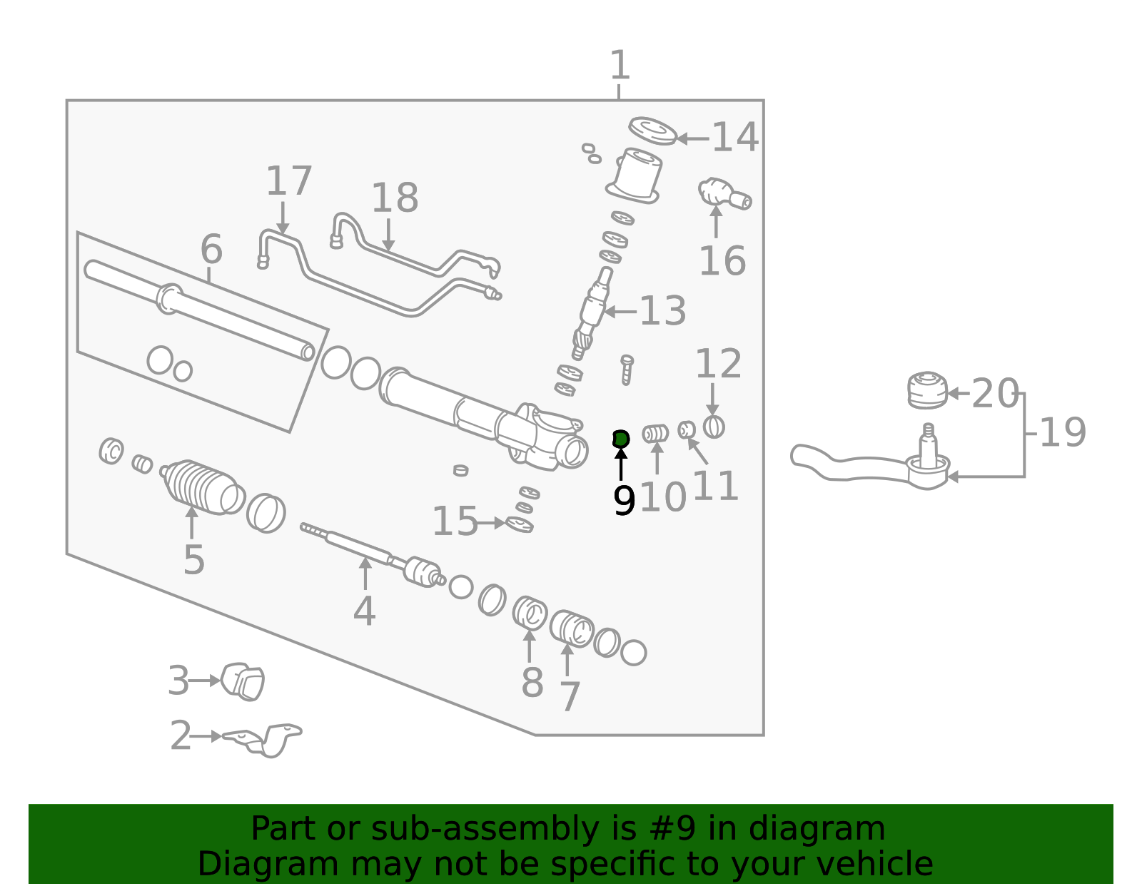 57719-38000 - Yoke Assembly 2001-2006 Kia Optima | Kia.Parts Store