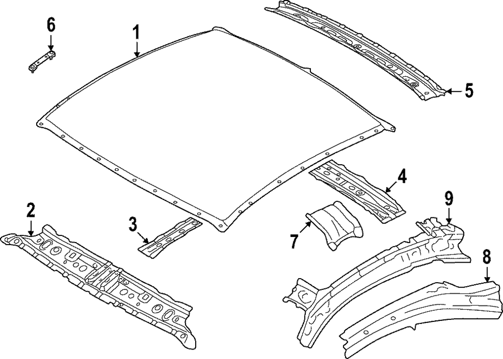 2022-2024 Toyota GR86 2022-2024 Toyota GR86 - Roof Reinforced SU003 ...