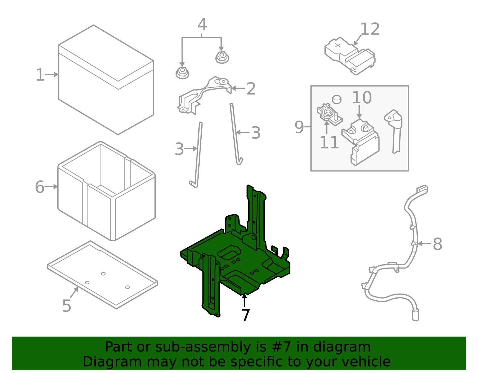 23714-4BA0B - High-Quality Mount Bracket for AutoNation Parts