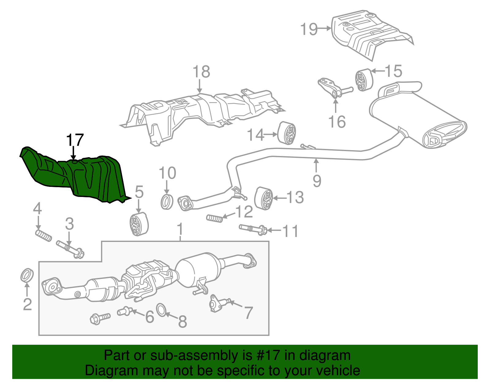 58151-47070 - 2021-2022 Toyota - Heat Shield | Discount Parts Monster