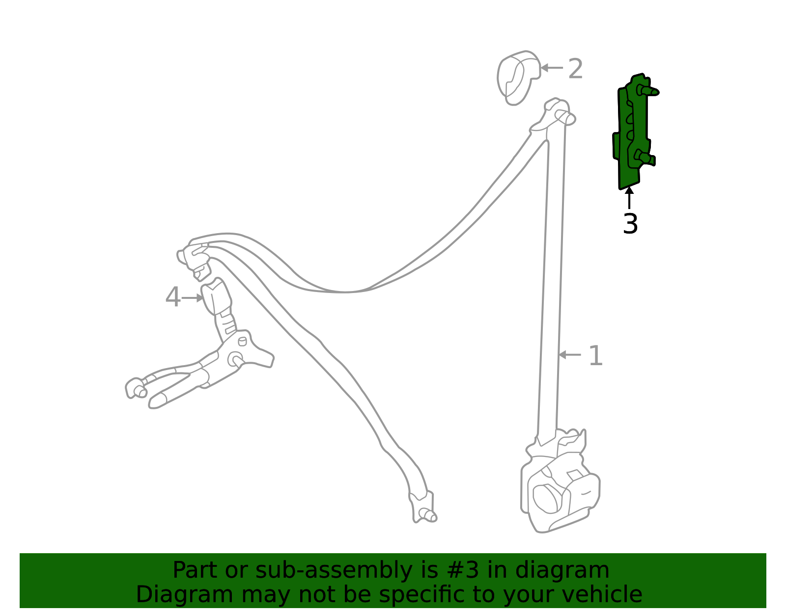EF91-57-960D-38 - Height Adjuster 2005-2006 Mazda Tribute | MazdaParts ...