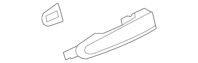 2012-2017 GM Primed Front Exterior Side Door Handle 13577717 | Shop ...