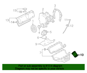 1985-2007 GM Engine Oil Filter 12737092 | Applegate Chevrolet Parts