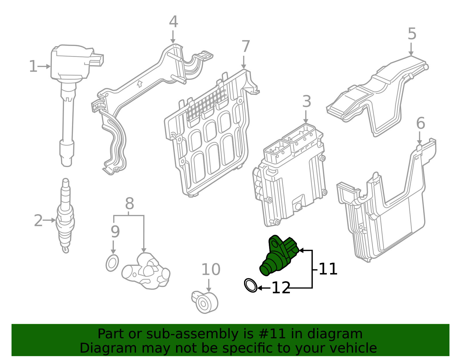 37510-RPY-G01 - 2017-2024 Honda Civic - Sensor Assembly Tdc | Honda ...