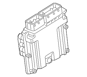 37820-5BF-A04 - 2017-2018 Honda Civic - Control Module Powertrain ...