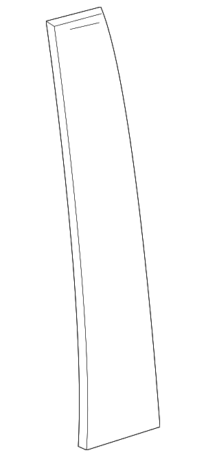 2019-2025 Toyota Door Applique 75755-02110 | Toyota Parts Center