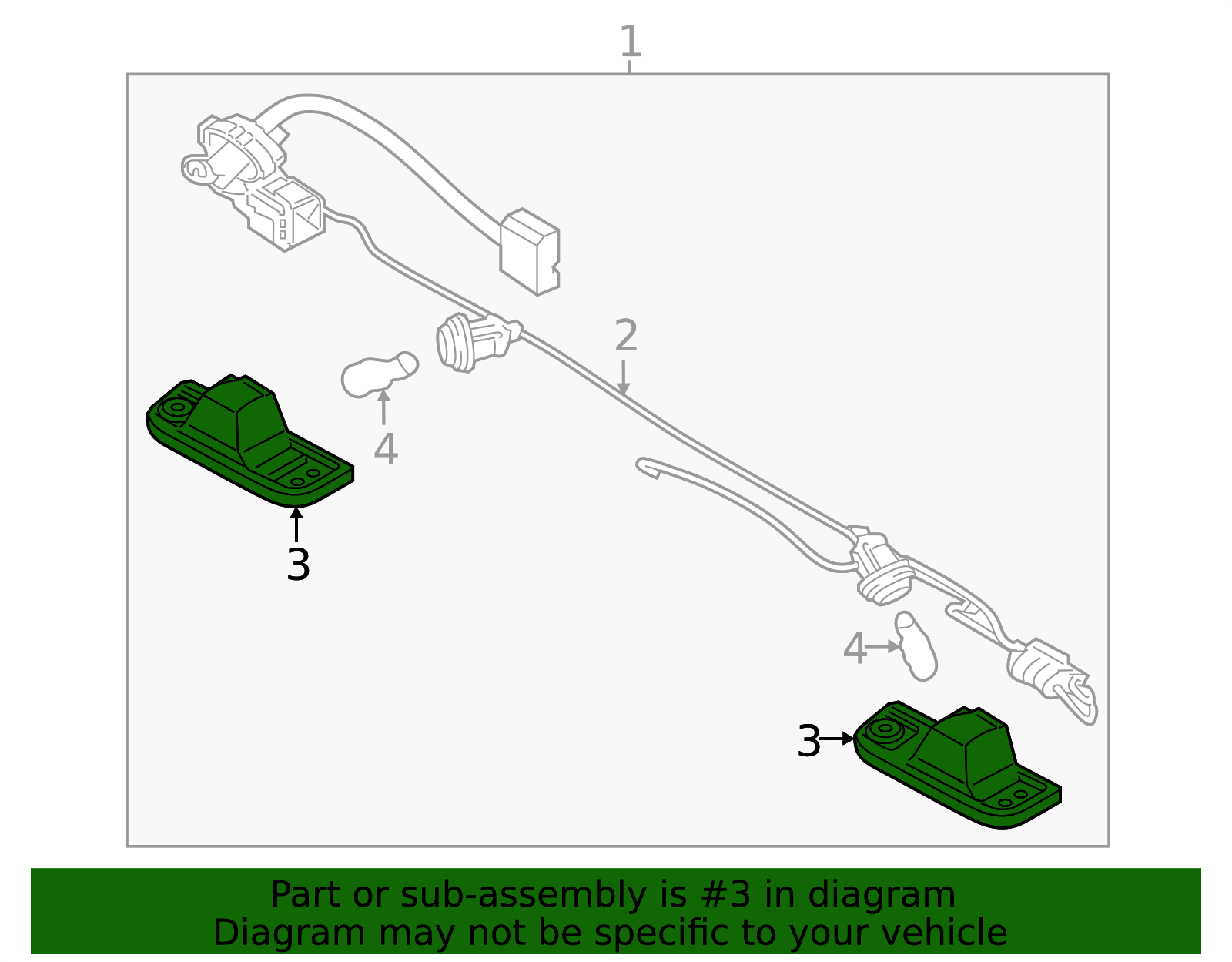 Hyundai - 92503-A9000 - License Lamp - 2019-2025 Hyundai | OEM Hyundai ...